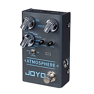 JOYO R-08 Cab Box Cabinet Modeling Power-amp Simulation Bundle with R-14 Atmosphere Reverb Pedal for Electric Guitar