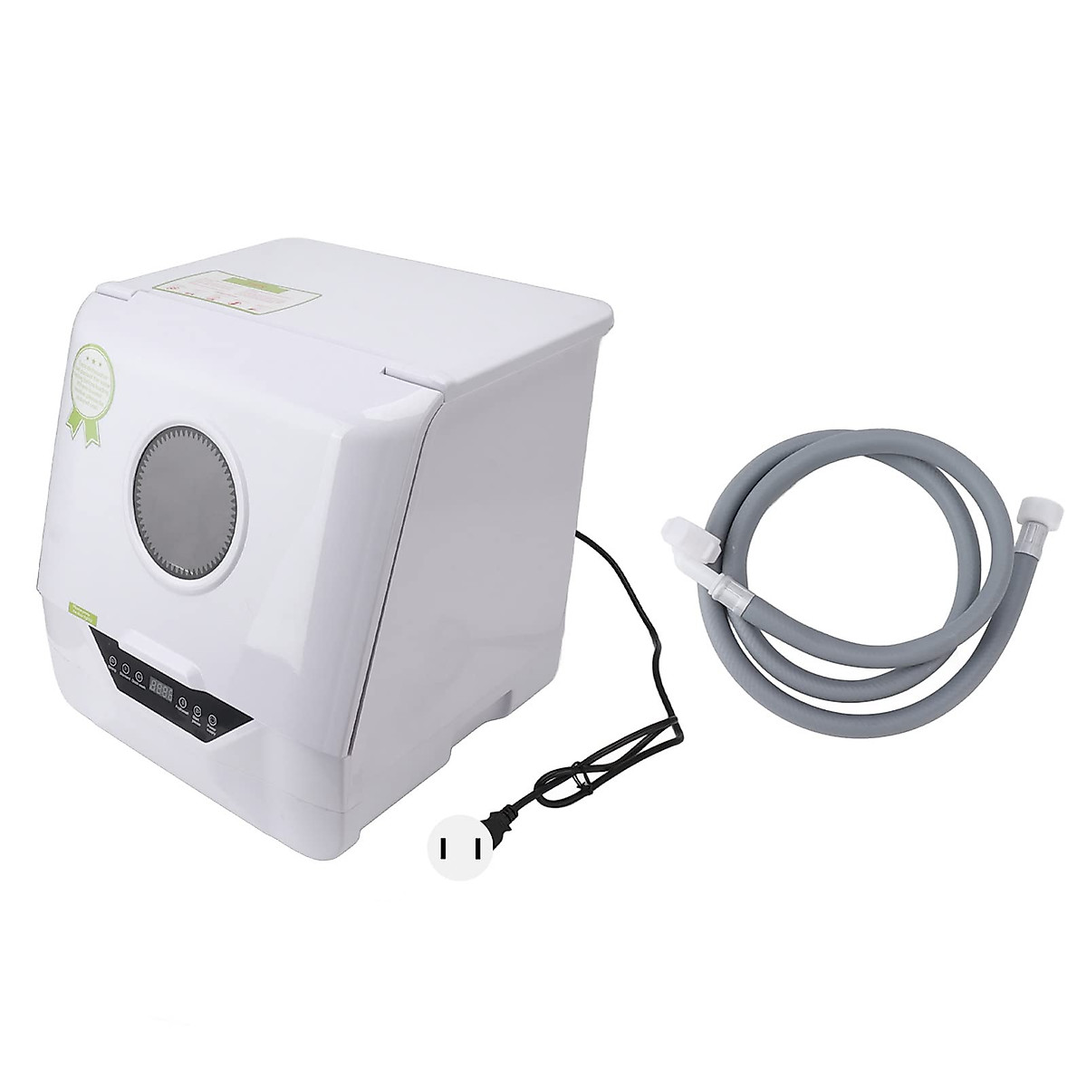 Countertop Dishwasher Mini, Countertop Dishwashers 800W Automatic Proof Portable Mini Dishwasher Compact Dishwasher for Small Apartments Dorms Offices RV (US Plug 110V)