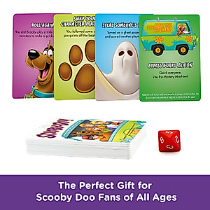 AQUARIUS Scooby-Doo Journey Board Game - Fun for Kids & Adults - Officially Licensed Scooby-Doo Merchandise & Collectibles (97018), Blue, White, Orange, for 96 months