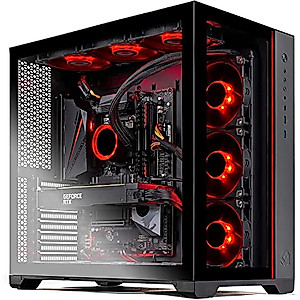Skytech Prism II Gaming PC Desktop – AMD Ryzen 9 5900X 3.7 GHz, RTX 3090 24G GDDR6X, 1TB NVME SSD, 16G DDR4 3200, 1000W Gold PSU, 360mm AIO, AC Wi-Fi, Windows 10 Home 64-bit