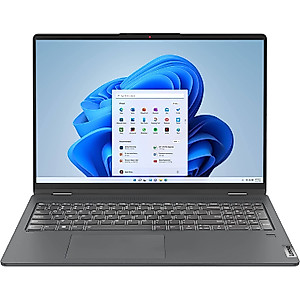 Lenovo 2-in-1 Flex 5 16" WQXGA (2560 x 1600) 16:10 Touchscreen Laptop, Core i7 1255U, 400nits, 100% sRGB, Backlit KB, Wi-Fi 6, win11, Thunderbolt 4, w/Office 365 (16GB RAM | 512GB PCIe SSD)