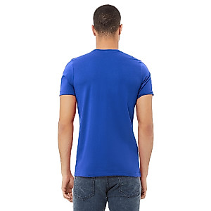 Letter S Halloween Team Group Event Trick Treat Costume Accessory Men's T-Shirt, L, Royal