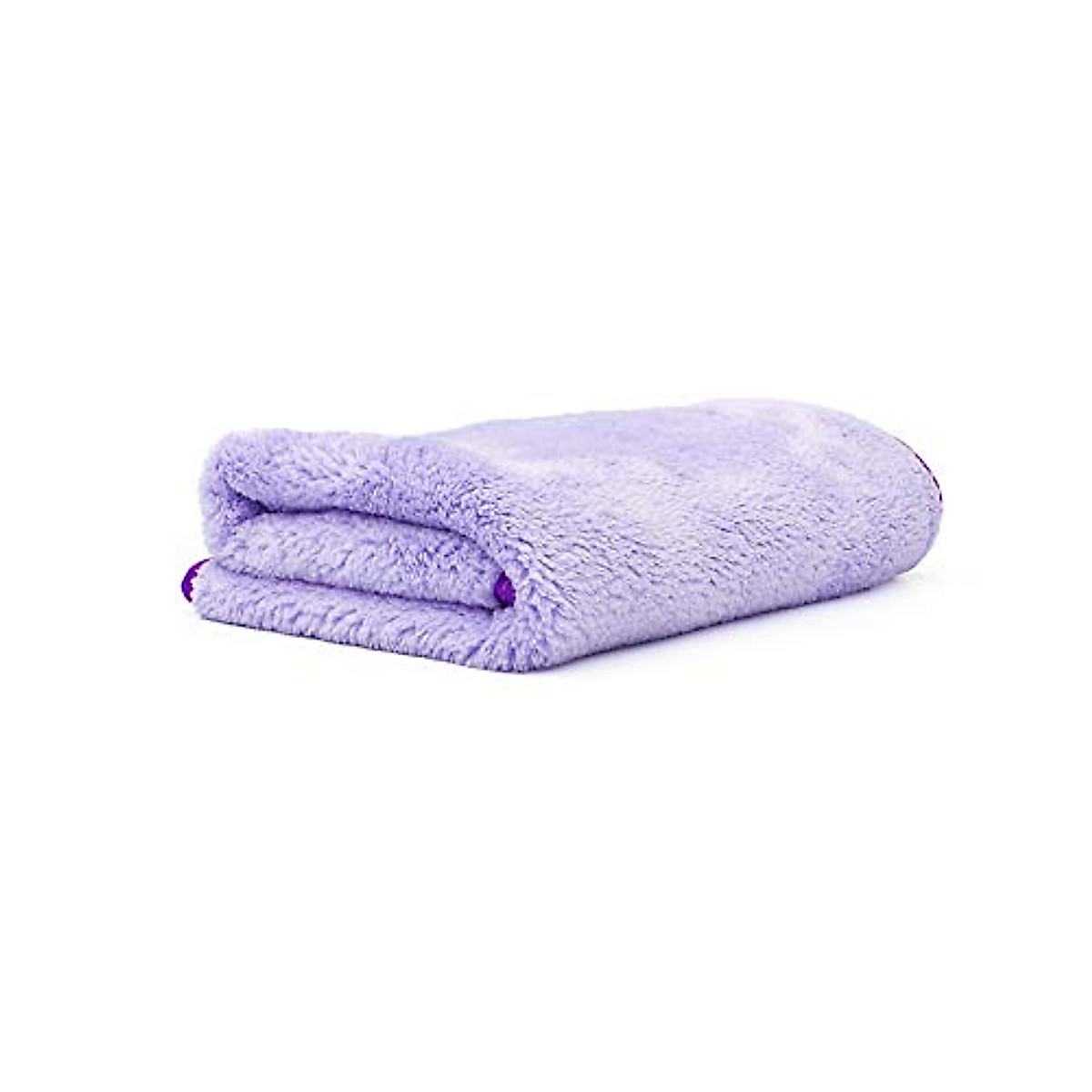 The Rag Company - Minx Royale - Professional Microfiber Detailing Towels, Premium 70/30 Blend, Super Plush, Rinseless & Waterless Wash, Buffing & Polishing, 400gsm, 16in x 16in, Lavender (6-Pack)