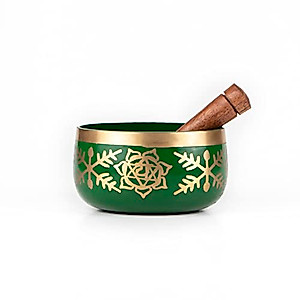 SINGING BOWL (GREEN, 5 IN)