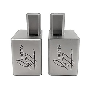 TTZ Audio Dual 1/0 Gauge to 1/0 Gauge Amp Input Reducers (Pair) for Easy Car Audio Amplifier Competition Amp Installation