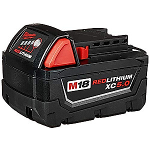 Milwaukee 48-11-1850 M18 Redlithium 5.0Ah Bat Pack