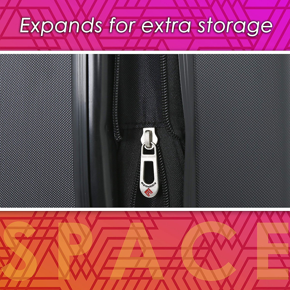 Travelers Club Chicago Hardside Expandable Spinner Luggage, Teal, 20" Carry-On