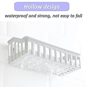 YeeBeny Shower Caddy Suction Cup Set Shower Shelf Shower Basket, rv shower caddy Powerful Heavy Duty Hold up to 22lbs, for Shampoo & Toiletries, Kitchen Bathroom Bedroom Organizer, 3-Pack