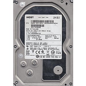HDS723020ALA640, PN 0F19836, MLC MRKA81, Hitachi 2TB SATA 3.5 Hard Drive