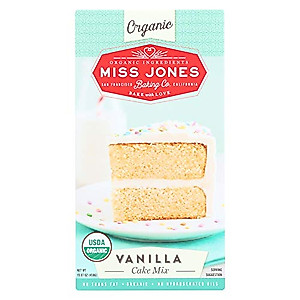 Miss Jones Baking Co, Cake Mix, Og2, Vanilla, Pack of 6, Size - 15.87 OZ, Quantity - 1 Case6