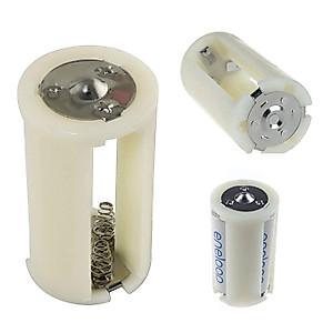 RuiLing 4PCS 1.5V Serial Battery Converter 1.5Vx3 Parallel AA Battery Adapter Holder 3 AA to 1 D Size