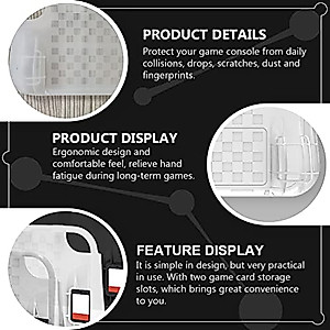 SOLUSTRE 1pc Game Console Case Game Controller Protector Compatible with Switch OLED