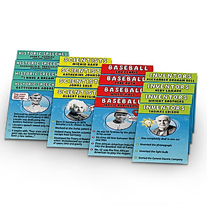 KosoGames Go Fish U.S. History - Combines Classic Go Fish with American History. Kids Collect The top 4 Presidents, Artists, Sports Legends, etc. Ages 7 and up!