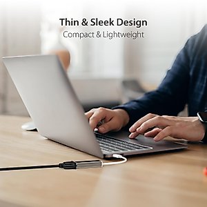 j5create USB 3.1 Type-C to VGA Adapter JCA111