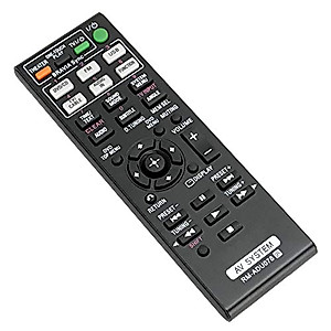 RM-ADU078 RMADU078 Replace Remote Control fit for Sony DVD Home Theater AV System HCD-DZ610 DAV-DZ170 DAV-DZ171 DAV-DZ175 RM-ADU079 DAV-TZ210 DAV-TZ510 DAV-TZ710 HBD-DZ170 HBD-DZ171 HBD-DZ175