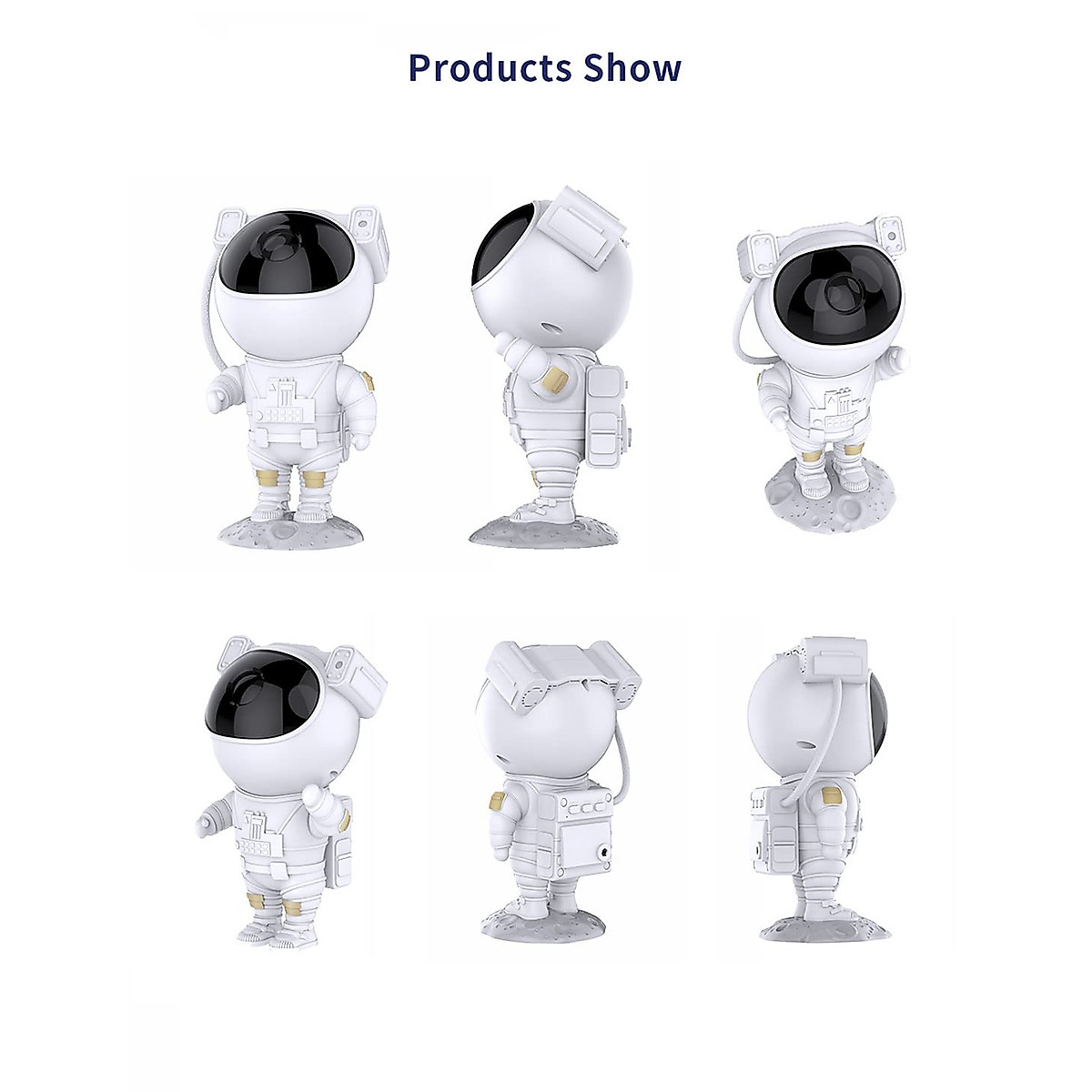 Astronaut Star Projection Light,LED Kids Night Light,Galaxy Nebula Ceiling Projector Lamp,with Remote and Timer,for Children and Adults Bedroom Party Best Gift