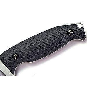 RUIKE RKEF118B Jager F118 Fixed Blade Knife, Black