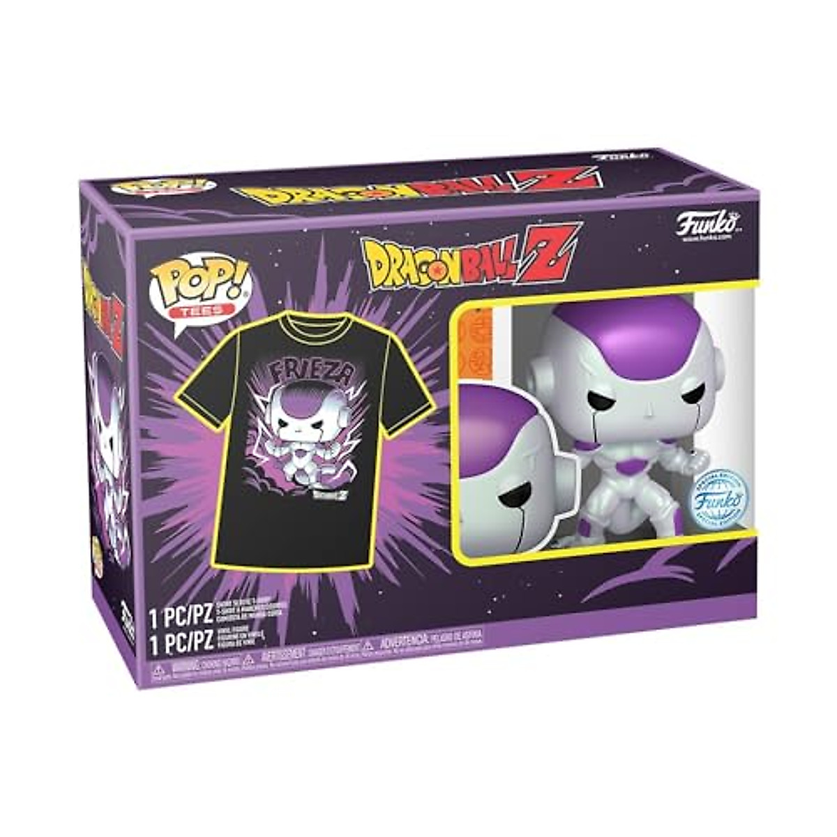 Funko Pop! & Tee: Dragon Ball Z - Frieza 4th Form - XL