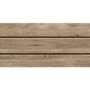 Keter Ashwood 100 Gallon Resin Deck Box Organization and Storage for Patio Furniture Outdoor Cushions, Throw Pillows, Garden Tools and Pool Toys, Brown