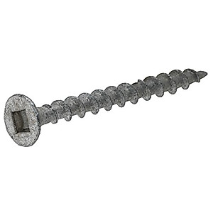 Hillman 47756 Galvanized Square Drive Deck Screw #8 x 3"