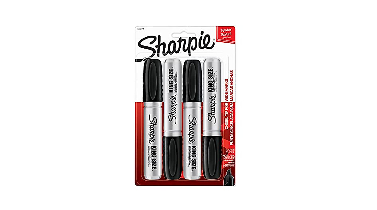 Sharpie King Size Permanent Markers - Bold, Durable & Versatile