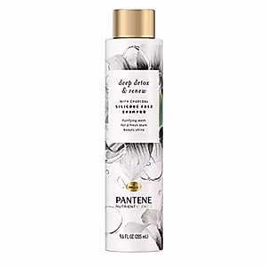 Pantene Blends Detox & Renew With Charcoal Shampoo - 9.6 fl oz