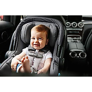 MESA Infant Car Seat - JORDAN (charcoal mélange|merino wool) + MESA Base, 1 Count (Pack of 1)