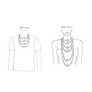 FOSIR 2-4MM Mens Womens Stainless Steel Black Rolo Cable Chain Necklace 18-36 Inch