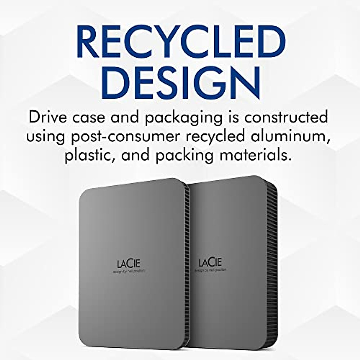 LaCie Mobile Drive Secure, 5 TB, Portable External Hard Drive 2.5 Inch Mac & PC Space Grey (STLR5000400)