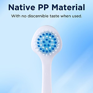 Frekare Tongue Brush (6 Pack), Tongue Cleaner for Adults & Kids, Oral Hygiene Essentials