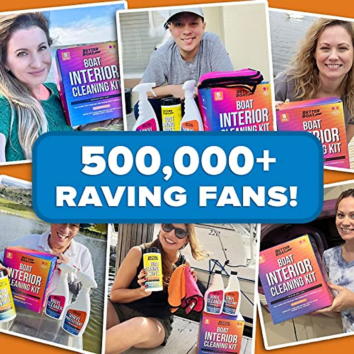 Ultimate Boat Interior Cleaning Kit Boat Cleaner Products Marine Vinyl Protectant Boat Vinyl Cleaner for Boat Seats Wipes & Microfiber Cloths Pontoon Boat Accessories Jetski Car & RV Care Supplies