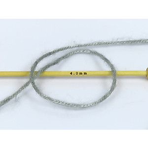 Black, Grey, White Picasso Fuzzy with Subtle Sheen Yarn, Polyester, Acrylic Blend 50 gram 125 Yards