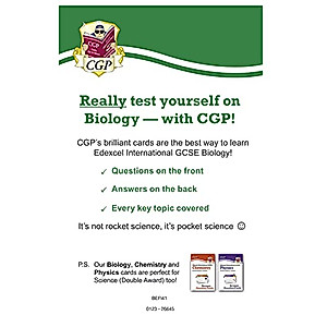 New Grade 9-1 Edexcel International GCSE Biology: Revision Question Cards (CGP IGCSE 9-1 Revision)