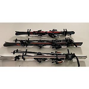 Naikozmo Garage Storage Ladders Hooks, 6 Pack Heavy Duty Utility Hanger, 9.8IN Wall Mount Rack Safely Holds 50 Pounds