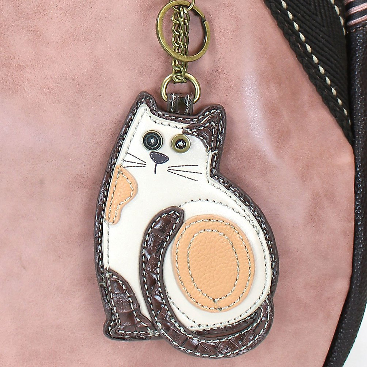 Chala Lazzy Cat Bowling Bag, Dusty Rose