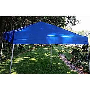 IMPACT CANOPY 021400003 Impact Quest, Fits 10' x 10' Slant Leg Pop Up, Blue Replacement Canopy Top