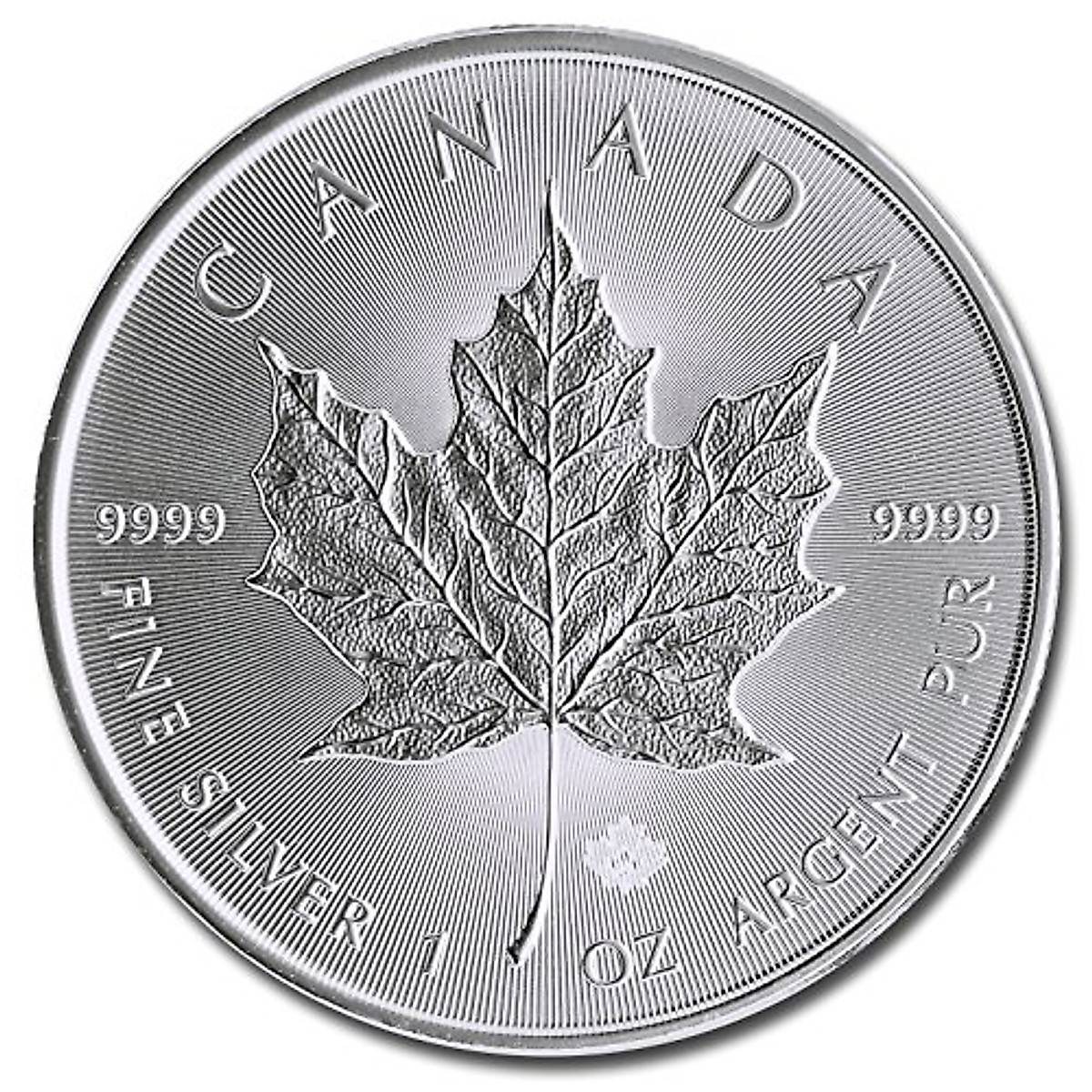 2014 1 oz Silver Canadian Maple Leaf Five Dollar Uncirculated