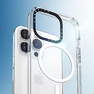 CASETiFY Clear iPhone 13 Pro Max Case [Not Yellowing / 6.6 ft. 3X Military Grade Drop Protection/Magsafe] - Groovy Pattern Clear - Clear