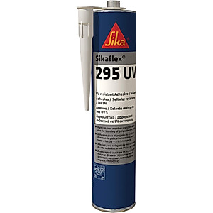 Sikaflex-295 UV Resistant Marine Adhesive Sealant, 10.1 fl. oz Cartridge, Black (10.1 fl. oz Cartridge, Black, 1)