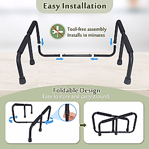 Couch Rails for Elderly Standing Helper Chair Lift Assist Devices for Seniors Handicap Couch Cane Assistance Stand Up Mobility Aids Seat Lifter for Chair Couch Grab Bar Portable Standing Frame