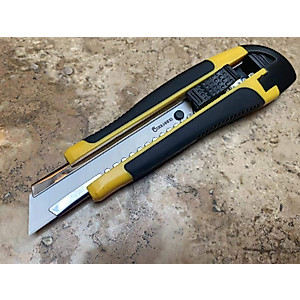 Cool Hand Snap Off Utility Knife Blades 18mm 10-Pack，Quality Zirconia Ceramic, Sharper, Replacement Blades for Box Cutter/Utility Knife, 3.94'' x 0.71'' x 0.025''