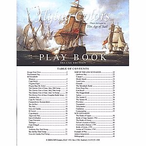 GMT: Flying Colors, Fleet Actions in The Age of Sail, Deluxe 3rd Edition