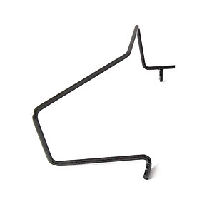 FixtureDisplays® Black Metal Left Half Pocket Accessories for Greeting Card Post Card Calendars Magazine Display Rack 11607L-BLACK-One Rate