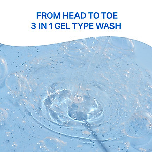 Illiyoon Ceramide Ato 6.0 Top to Toe Wash - Mild Cleanser for Baby body, 16.9 Fl Oz (500ml)