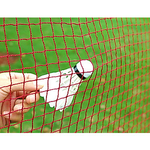 NKTM Badminton Net, Badminton Sets for Backyards with Net Badminton Net for Backyard Badminton Nets Portable Badminton Tournament Net for Garden Schoolyard Backyard (20 FT x 2.5 FT)
