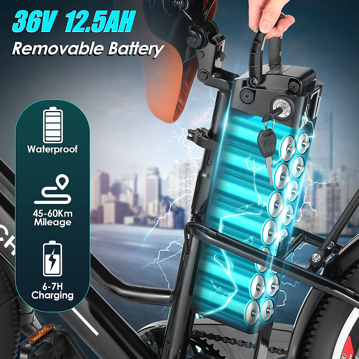 ANCHEER 26 inch City Bike