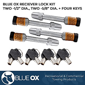 Blue Ox BX88177 4-Lock Kit , Orange