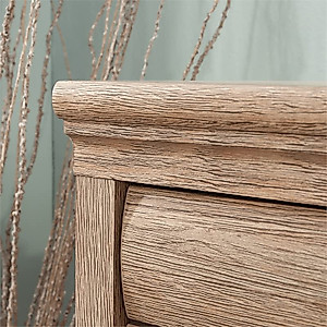 Sauder Rollingwood Engineered Wood Library Base in Brushed Oak