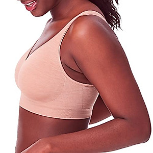Bali Women's Comfort Revolution Wire Free Bra, Sunbaked Beige Heather, X-Large