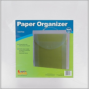 Advantus Cropper Hopper Paper Organizer, Frost, 12-Inch by 12-Inch
